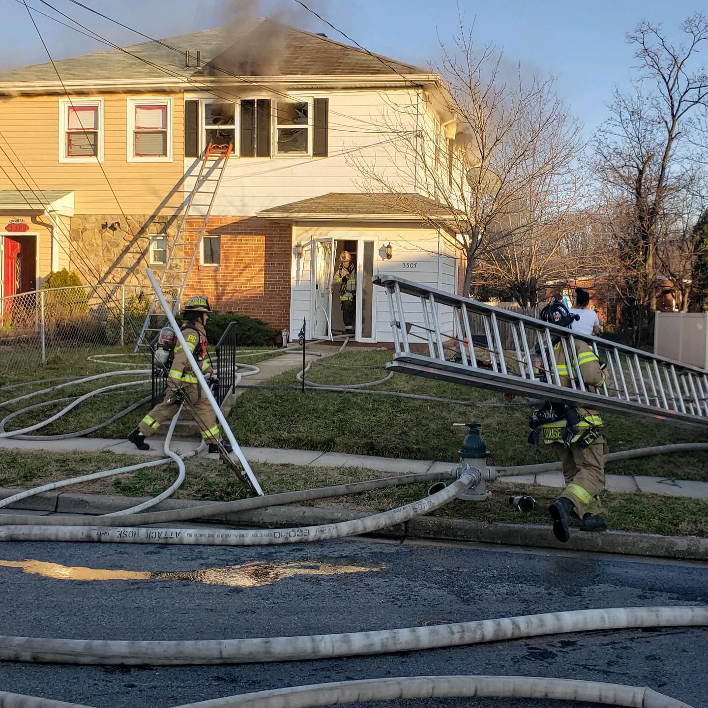 Rescue Engine 33 for the 9 box. - Kentland Volunteer Fire Department