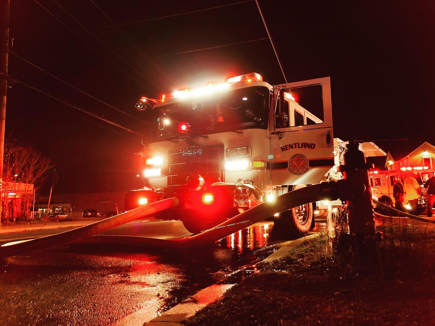 Engine and Tower 33 Respond to Fatal Fire - Kentland Volunteer Fire ...