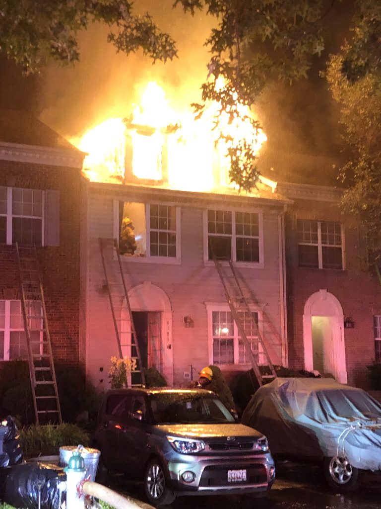 Rescue Engine 33 as the Search Company on Largo Townhouse - Kentland ...