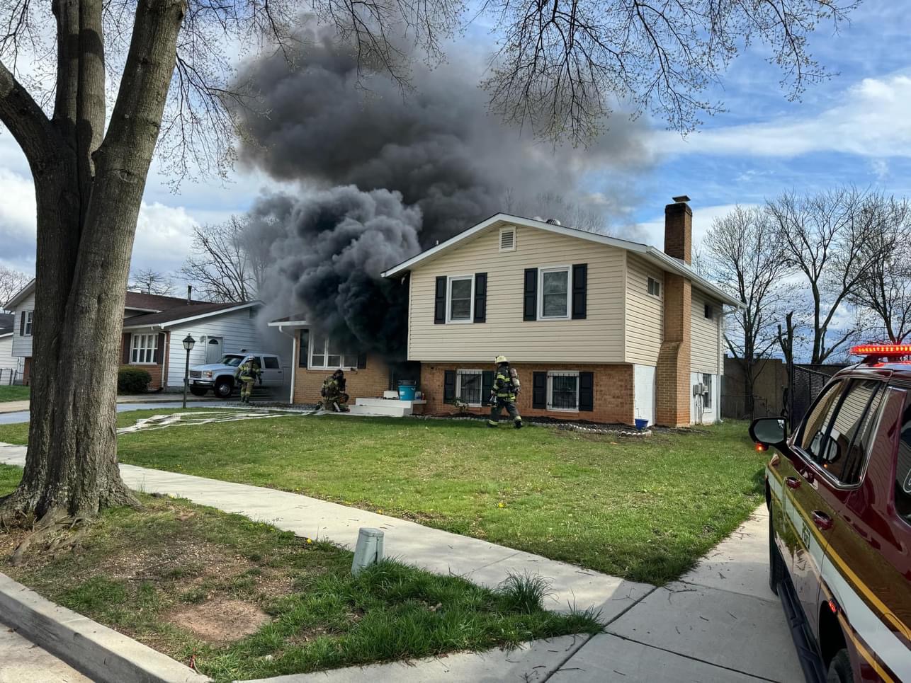 First due house fire on Walkerton Drive - Kentland Volunteer Fire ...