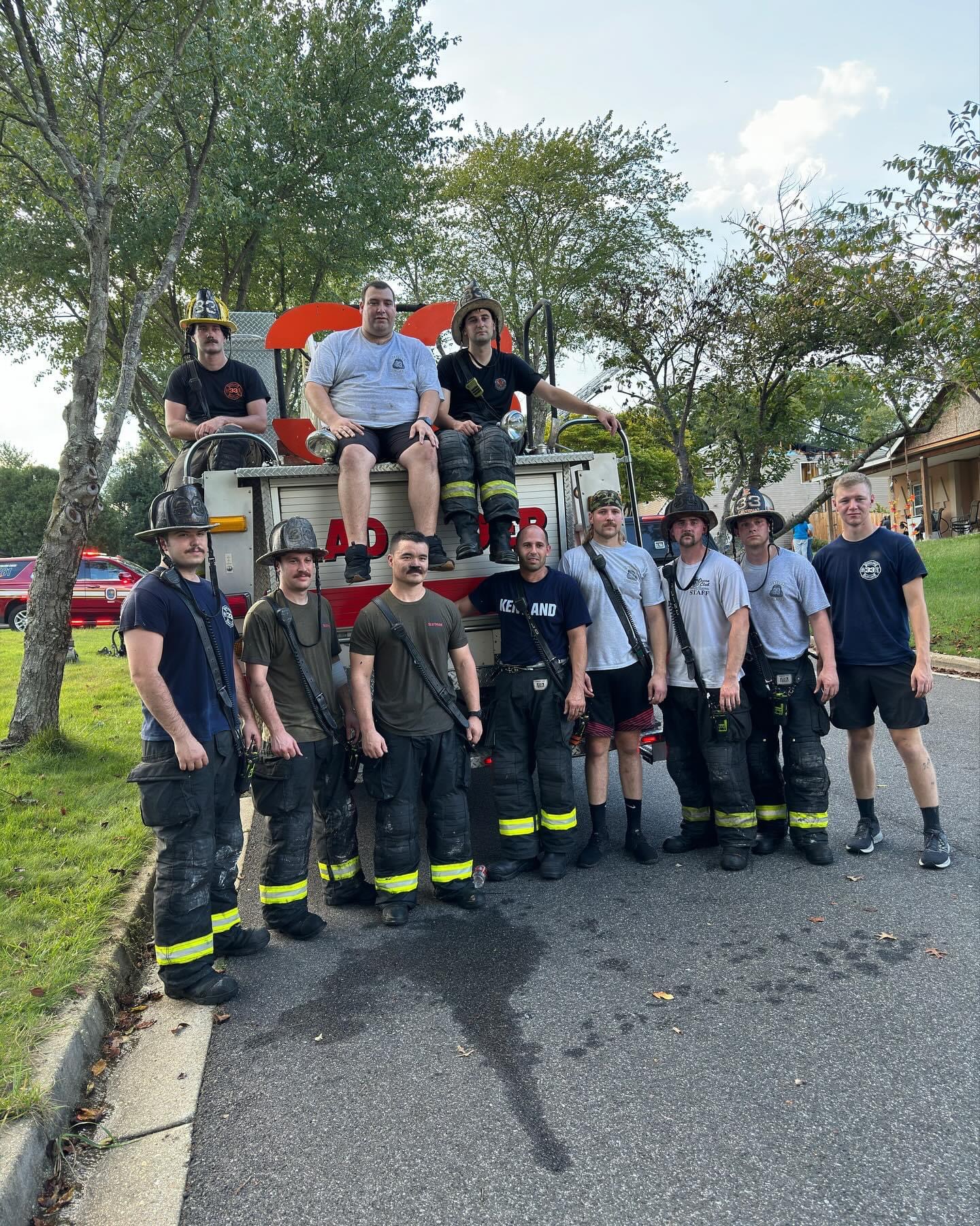 House fire in Co. 46’s first due - Kentland Volunteer Fire Department